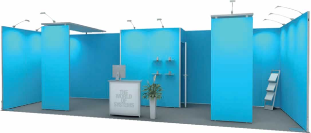 Octawall Fabric Backwalls - Trade Show Booths